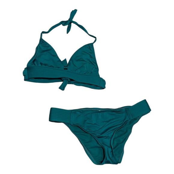 Kona Sol | Swim | Kona Sol Emerald Green Bikini Size M | Poshmark